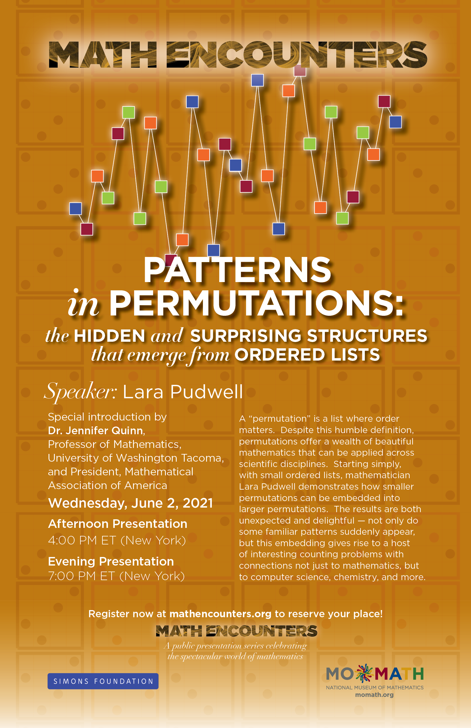 Previous Math Encounters Presentations – National Museum of Mathematics